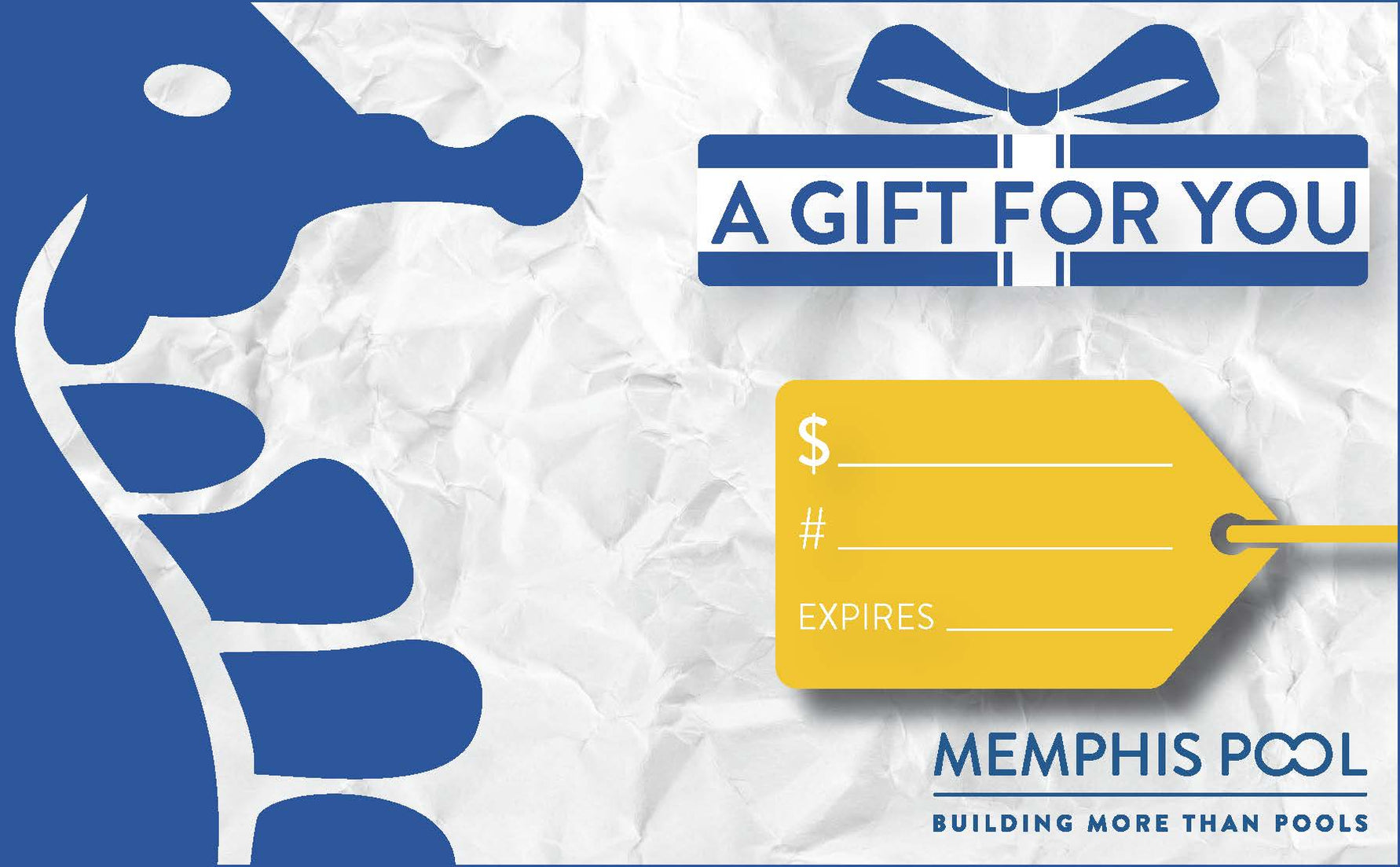 Memphis Pool Gift Certificate – Memphis Pool Delivery